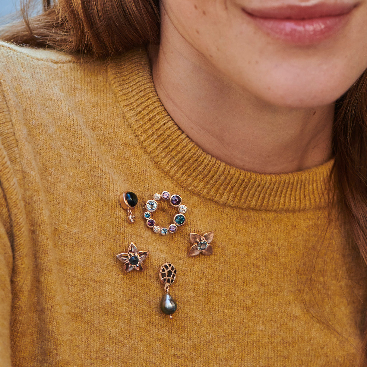 Broches Collectie – 18 Karaat Goud | Bron Jewelry | Bron Jewelry NL